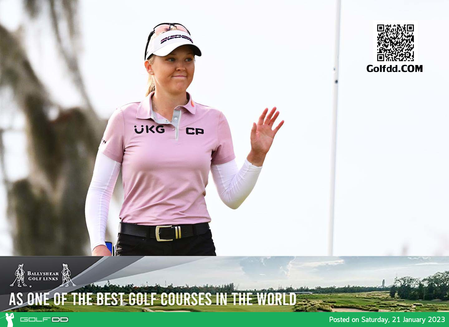 BROOKE HENDERSON นํารอบแรกของฤดูกาล LPGA 2023 | | Saturday, 21 January 2023